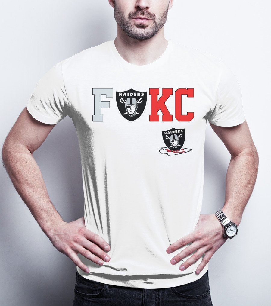 F Raiders KC Chiefs T-Shirt