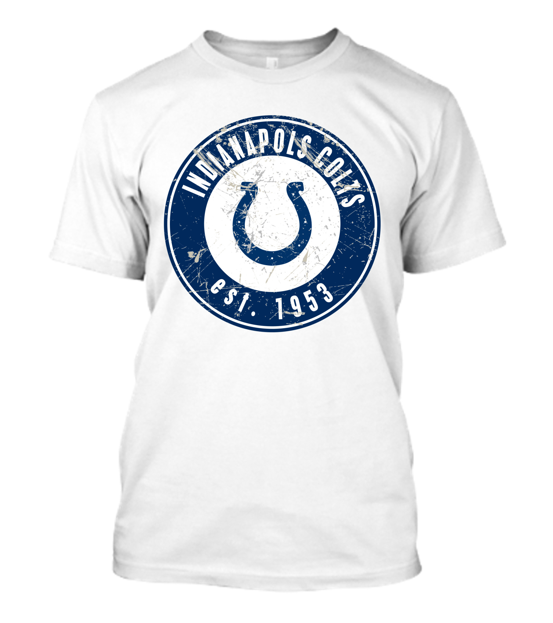 Indianapolis Colts Est. 1953 Vintage Horseshoe T-Shirt