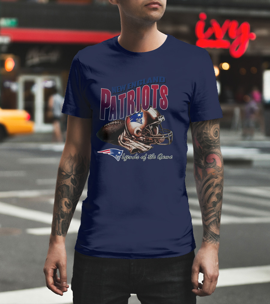 New England Patriots Legends Of The Game T-Shirt