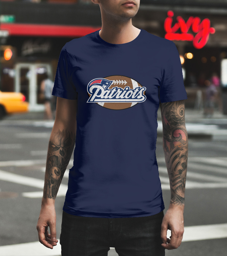 New England Patriots Football T-Shirt