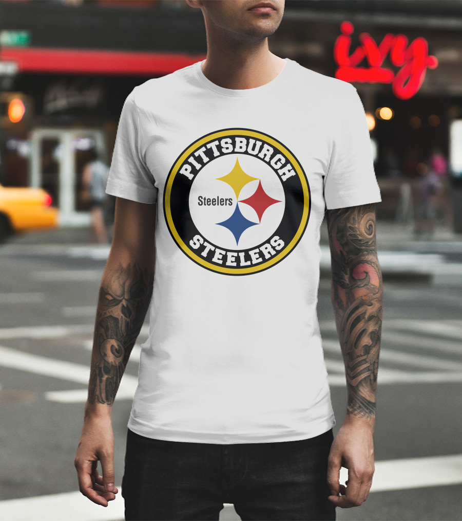 Pittsburgh Steelers Logo Circle Steelers T-Shirt