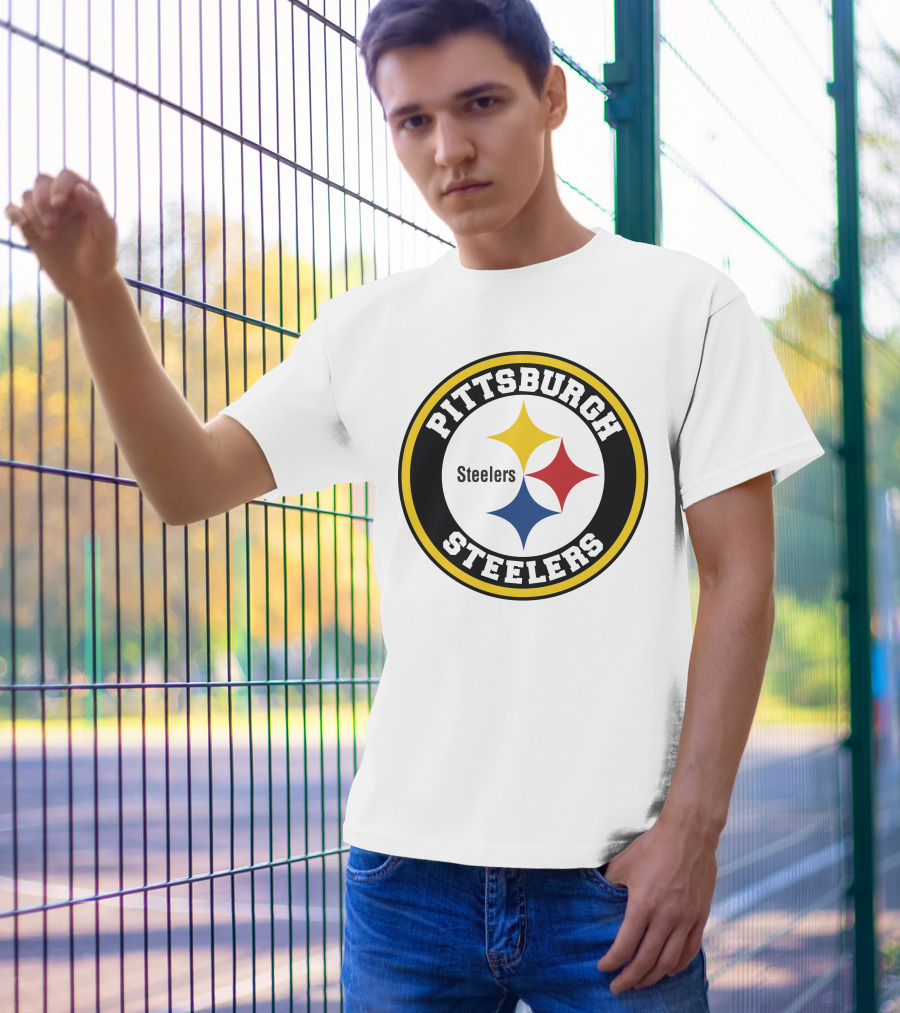 Pittsburgh Steelers Logo Circle Steelers T-Shirt