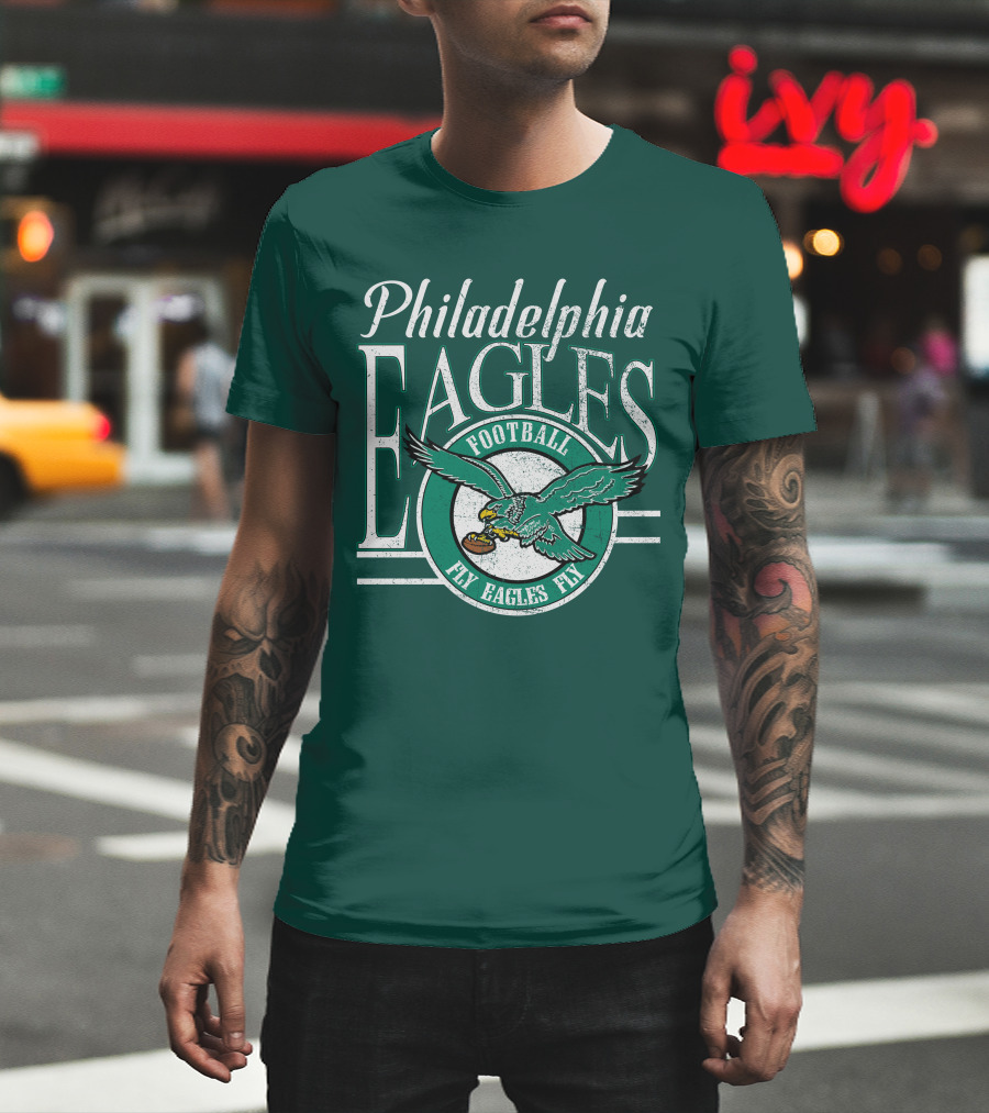 Philadelphia Eagles Football Fly Eagles Fly T-Shirt