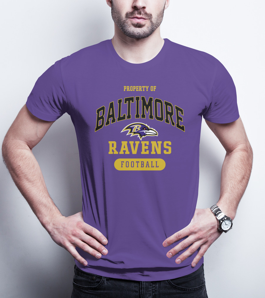 PROPERTY OF BALTIMORE RAVENS FOOTBALL T-Shirt