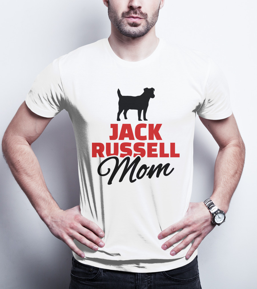 Jack Russell Mom Dog T-Shirt