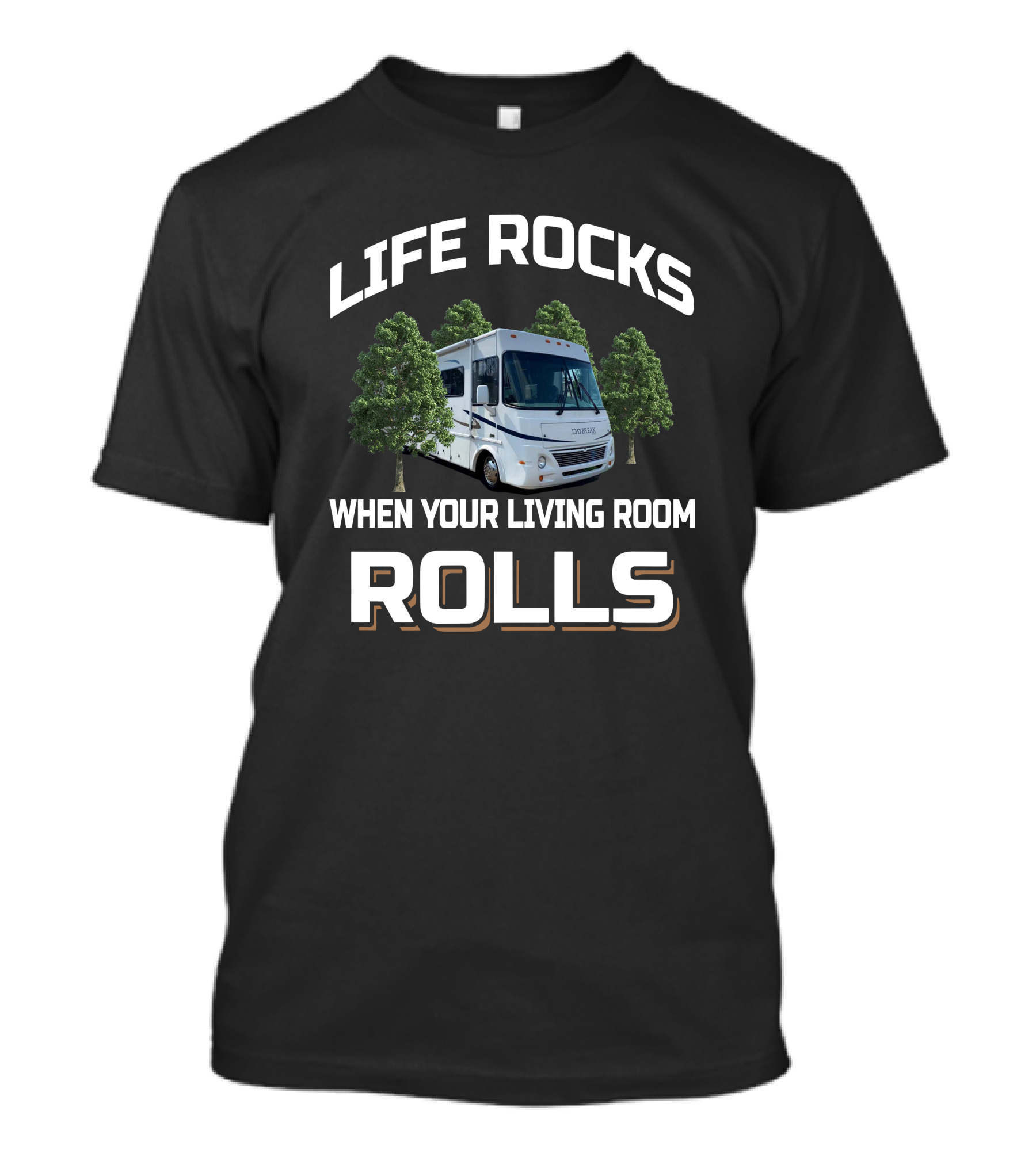LIFE ROCKS WHEN YOUR LIVING ROOM ROLLS DAMON DAYBREAK T-Shirt