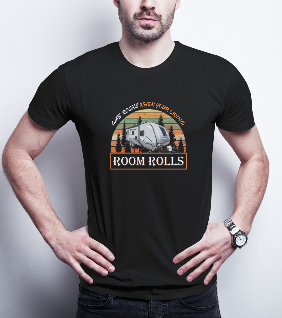 Life Rocks When Your Living Room Rolls Coachmen Apex 213RDS T-Shirt