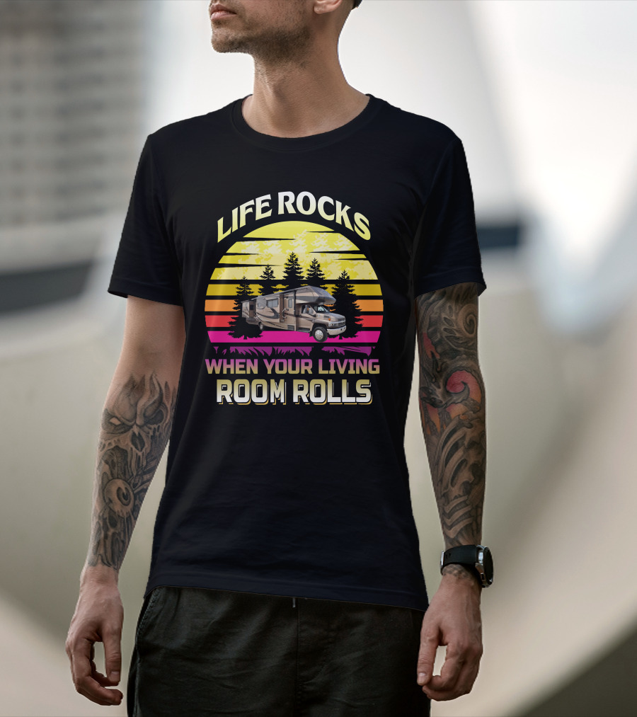 Life Rocks When Your Living Room Rolls Jayco Seneca 35GS T-Shirt