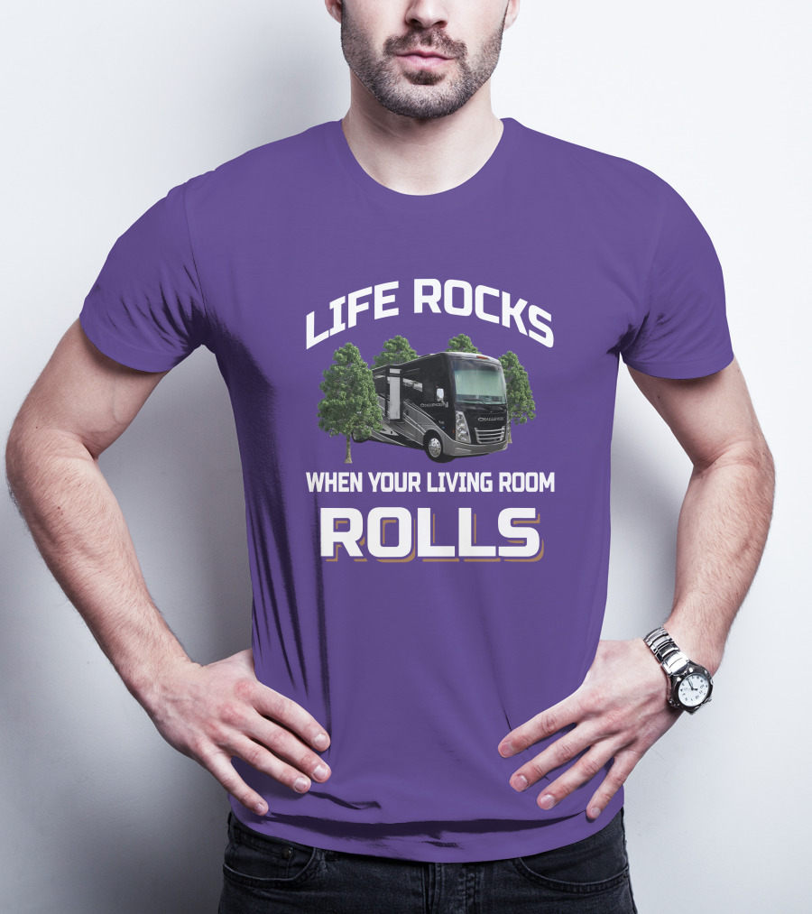 Life Rocks When Your Living Room Rolls Thor Challenger T-Shirt