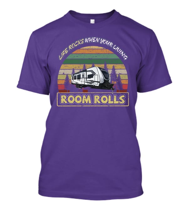 LIFE ROCKS WHEN YOUR LIVING ROOM ROLLS MOMENTUM 28G T-Shirt