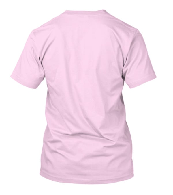 Sure Truck White Silhouette Pink Background T-Shirt