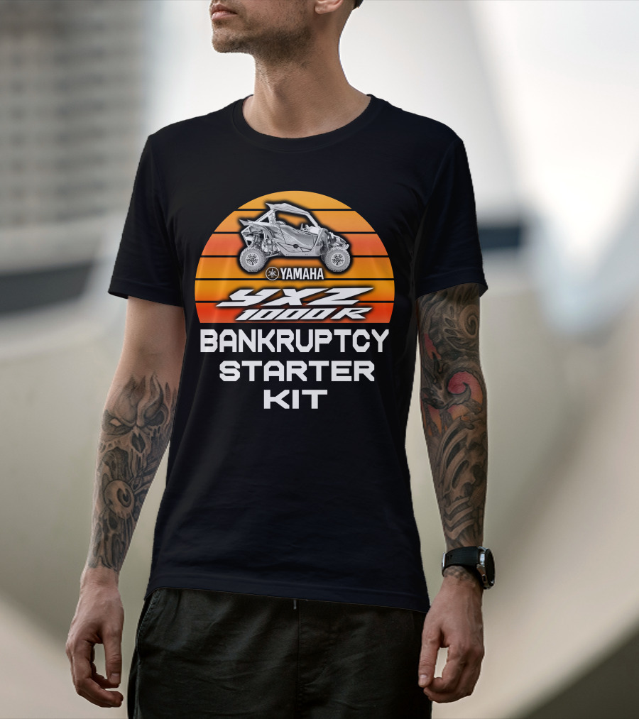 YAMAHA YXZ 1000R Bankruptcy Starter Kit T-Shirt