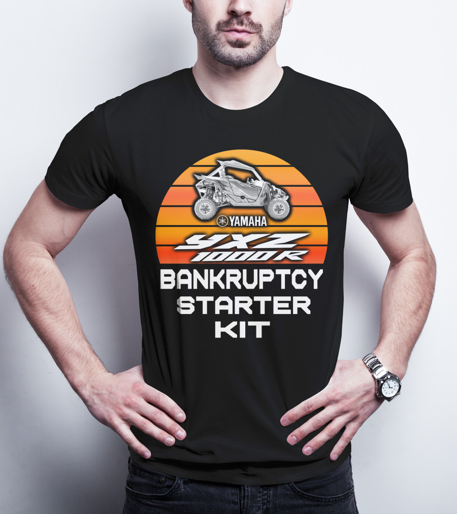 YAMAHA YXZ 1000R Bankruptcy Starter Kit T-Shirt