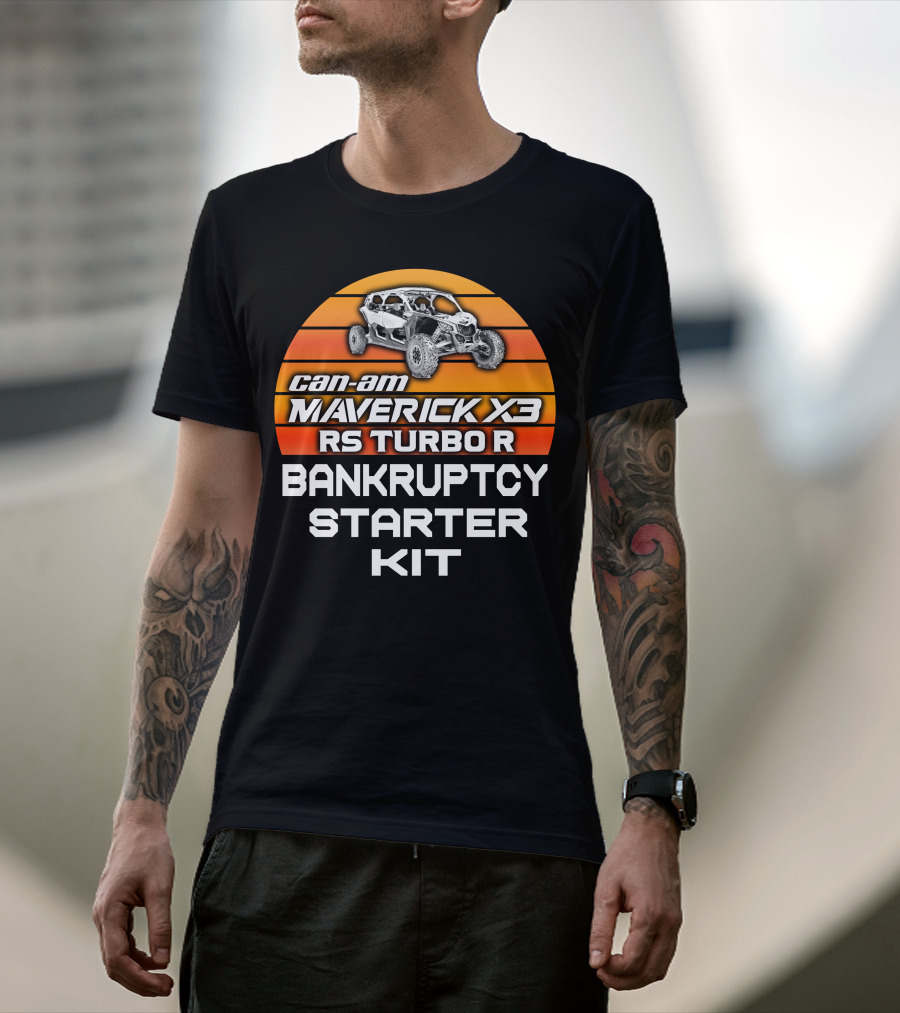 Can-Am Maverick X3 RS Turbo R Bankruptcy Starter Kit T-Shirt