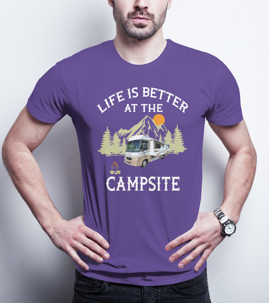 Life Is Better At The Campsite Winnebago RV Owners Group T-Shirt
