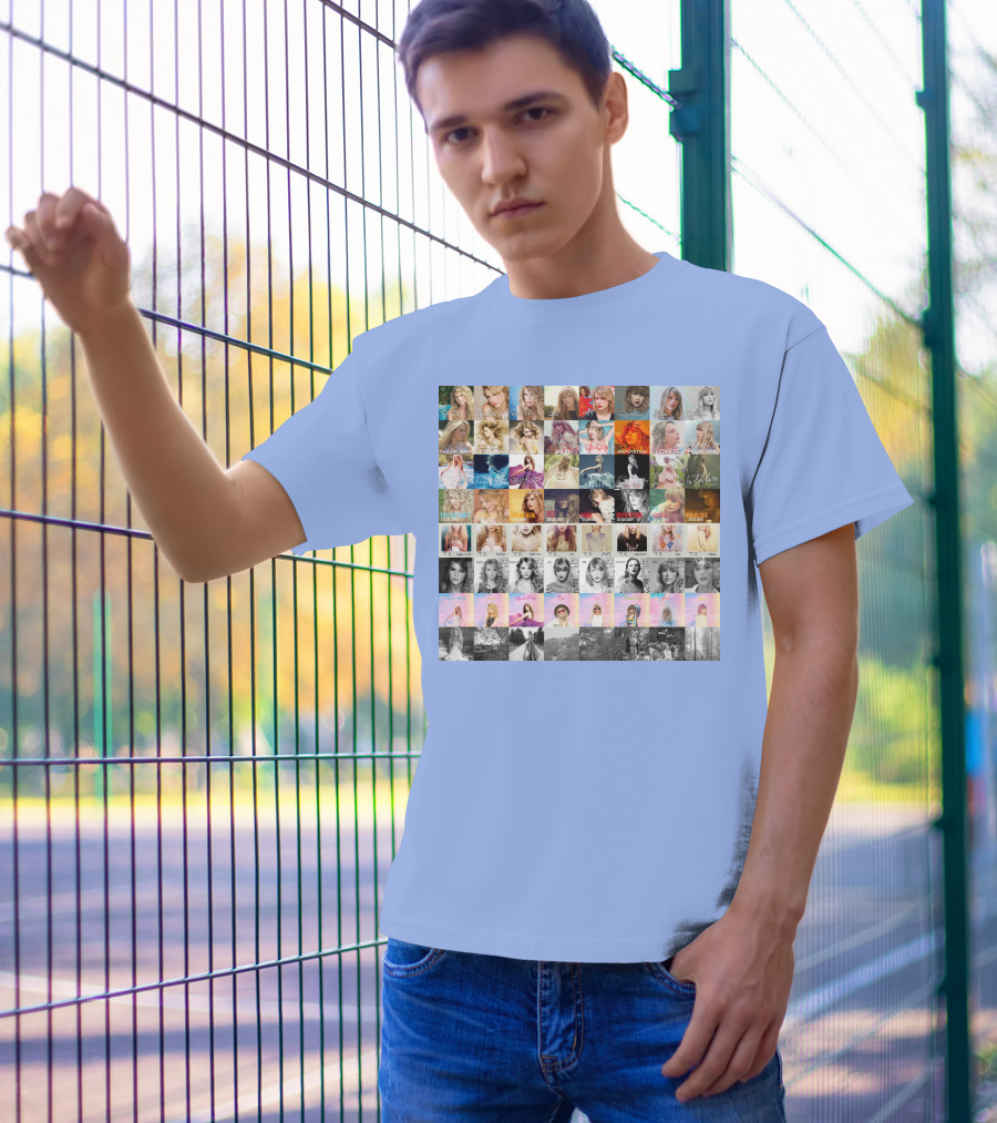 Taylor Swift Album Covers Through Each Era's T-Shirt