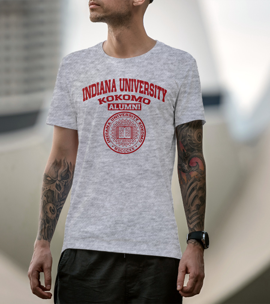 Indiana University Kokomo Alumni Seal Logo MDCCCXX T-Shirt