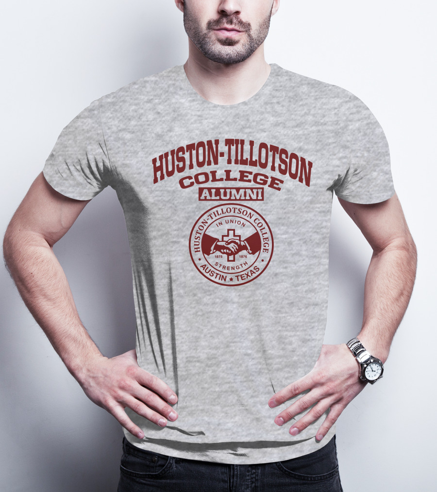 Huston Tillotson College Alumni Strength Austin Texas 1875 1876 T-Shirt
