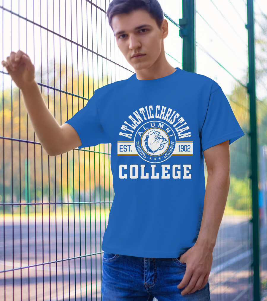 Atlantic Christian College Alumni Bulldog Est. 1902 T-Shirt