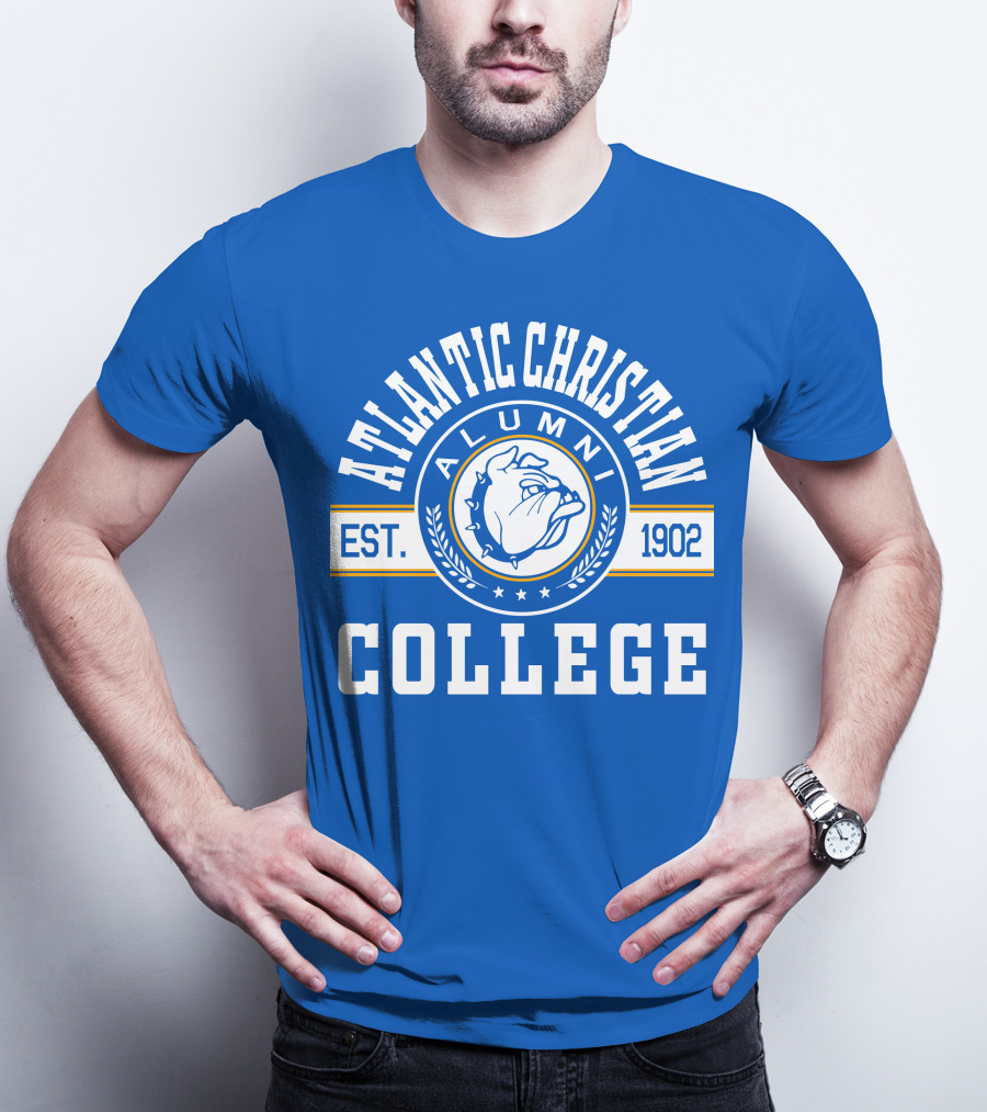 Atlantic Christian College Alumni Bulldog Est. 1902 T-Shirt