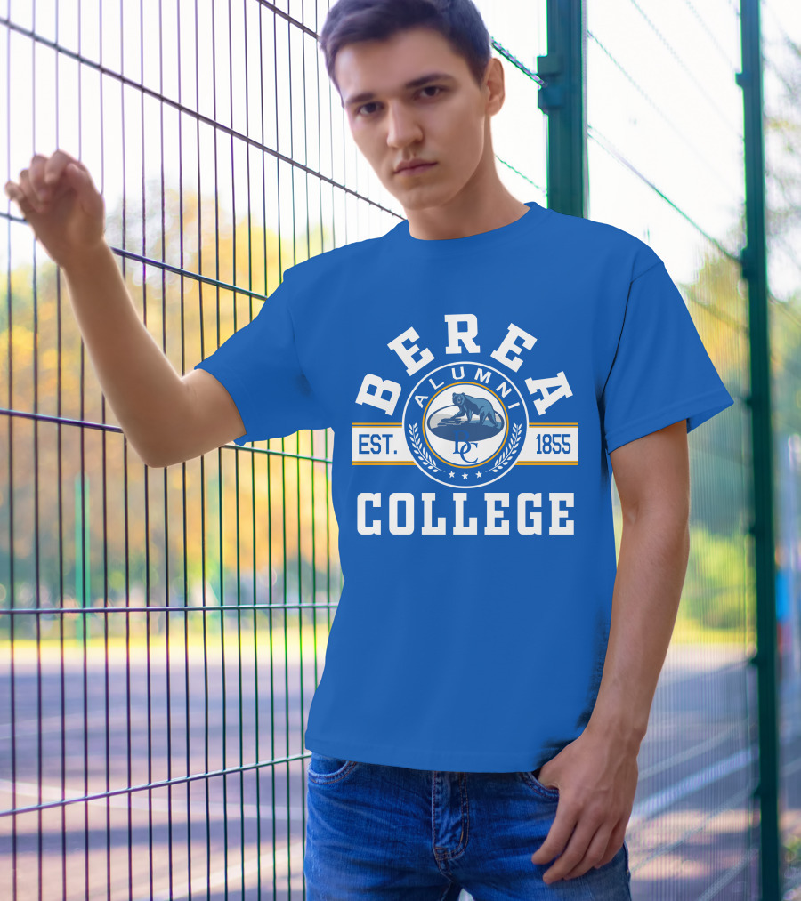 Berea College Alumni Est. 1855 Bear T-Shirt