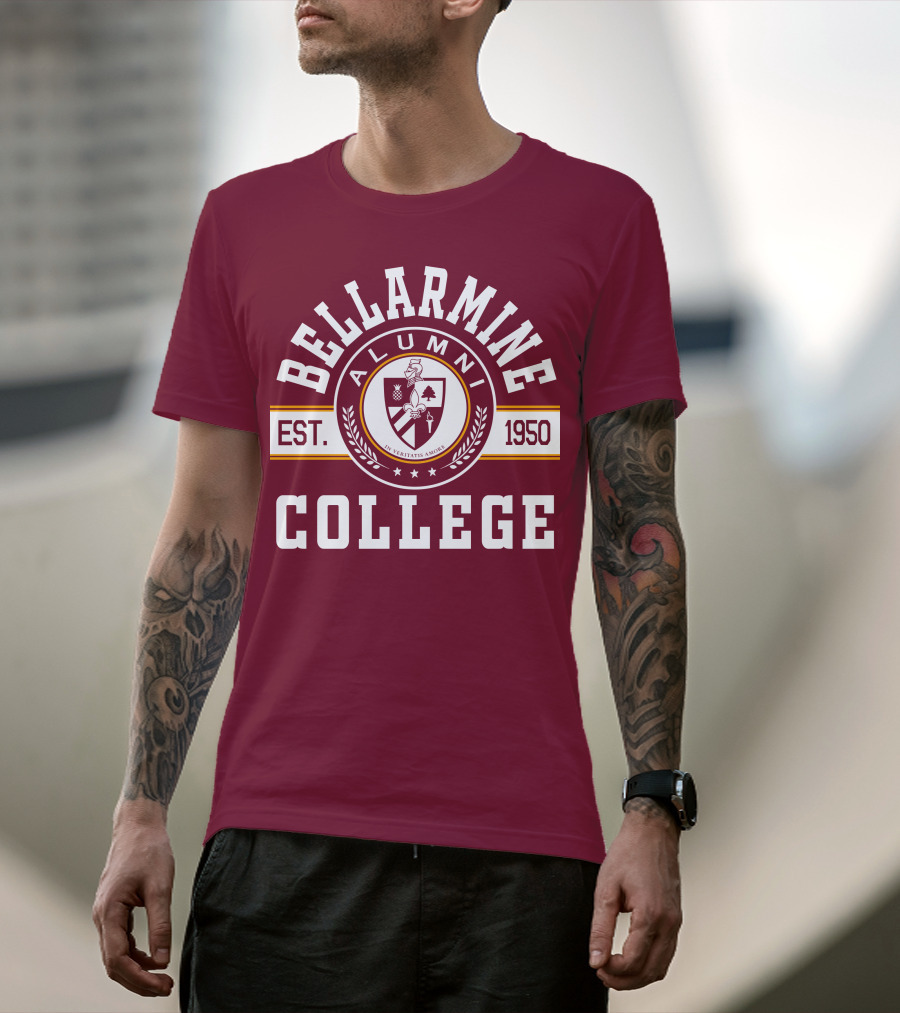 Bellarmine Alumni College Est. 1950 Crest T-Shirt