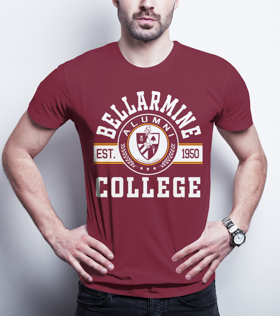 Bellarmine Alumni College Est. 1950 Crest T-Shirt