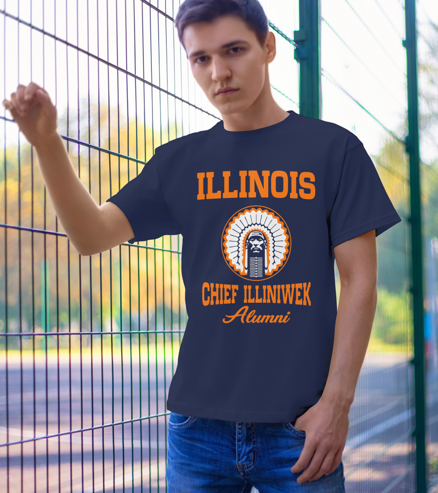 Illinois Chief Illiniwek Alumni T-Shirt