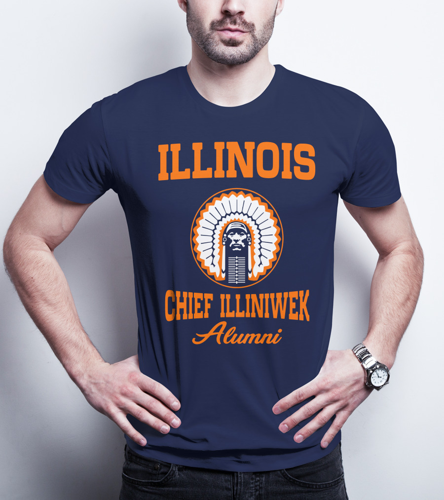 Illinois Chief Illiniwek Alumni T-Shirt