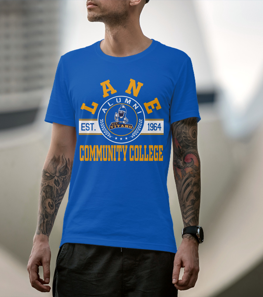 Lane Community College Alumni EST 1964 LCC Titans T-Shirt