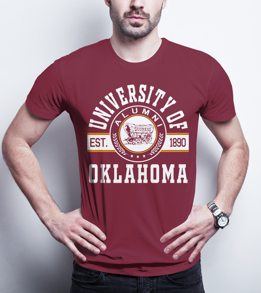 University Of Oklahoma Alumni Sooners Est. 1890 T-Shirt