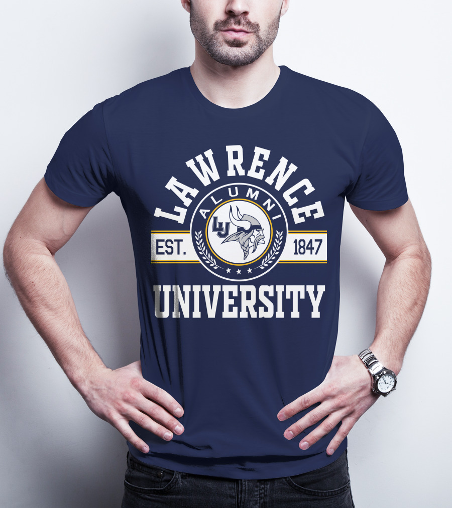 Lawrence University Alumni Est. 1847 Viking T-Shirt