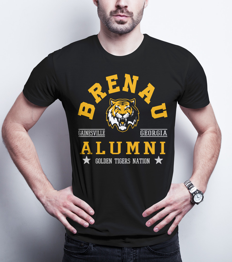 Brenau Alumni Golden Tigers Nation Gainesville Georgia T-Shirt