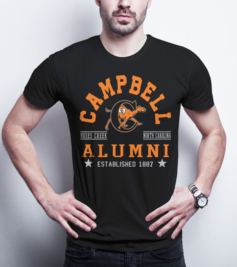 Campbell University Alumni Buies Creek North Carolina Established 1887 T-Shirt