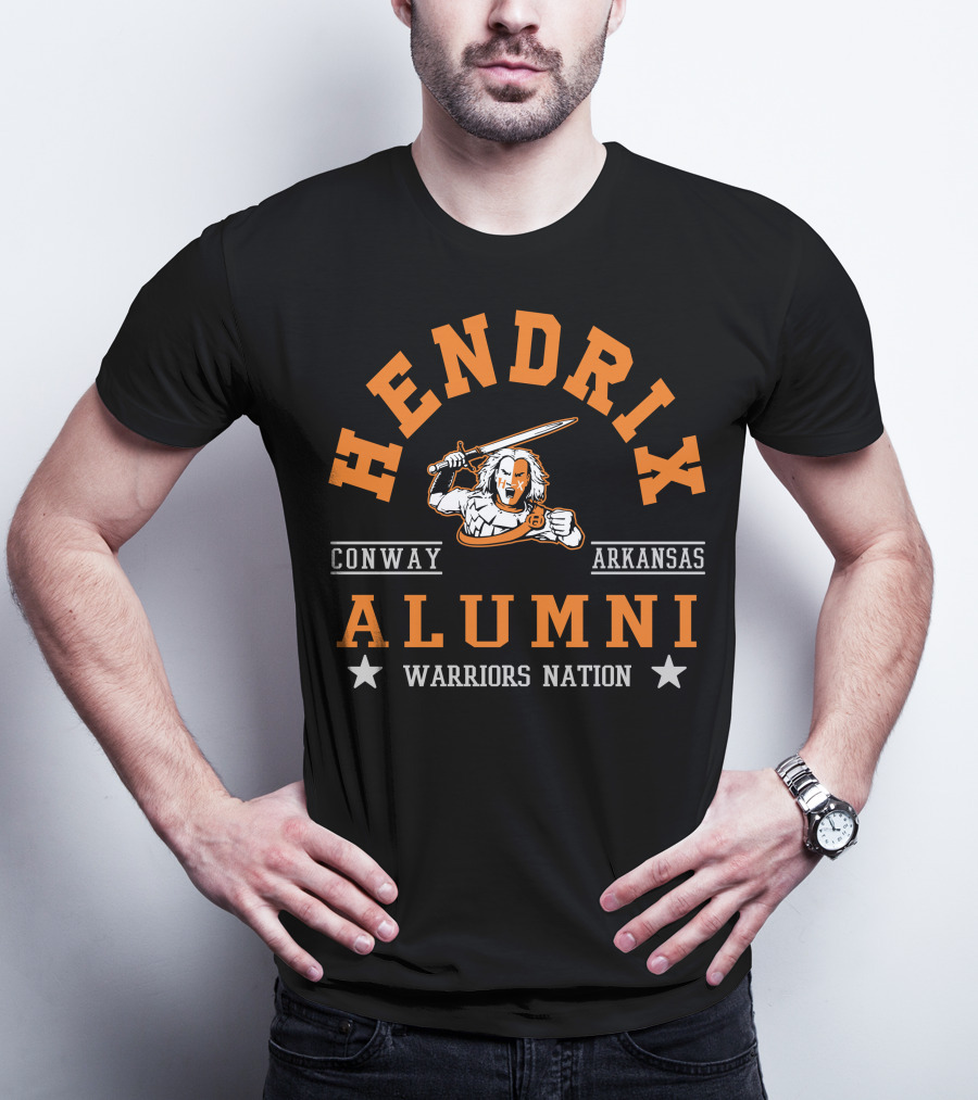Hendrix College Conway Arkansas Alumni Warriors Nation T-Shirt