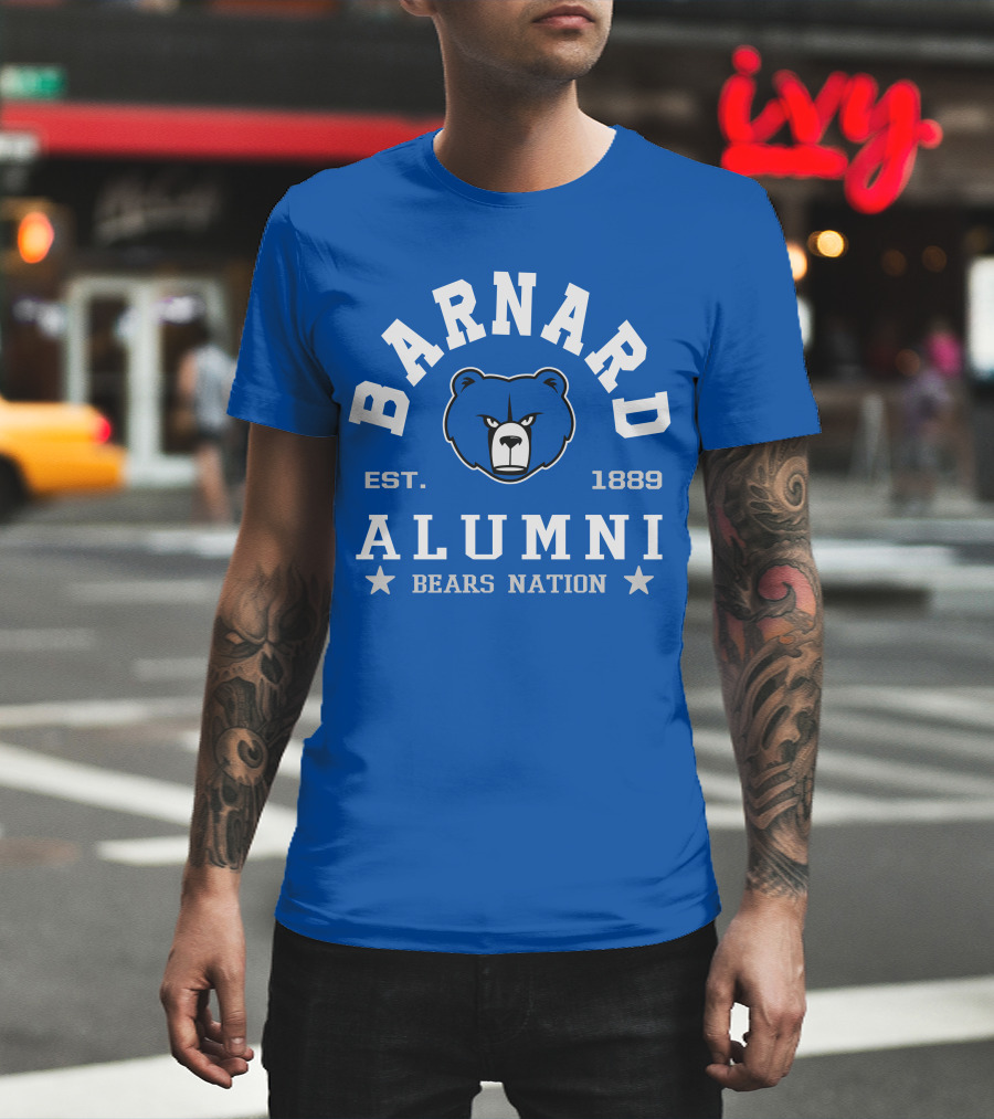 Barnard Alumni Bears Nation Est. 1889 T-Shirt