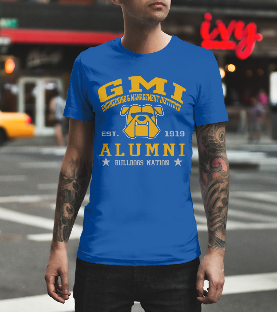 GMI Engineering And Management Institute Alumni Bulldogs Nation Est. 1919 T-Shirt