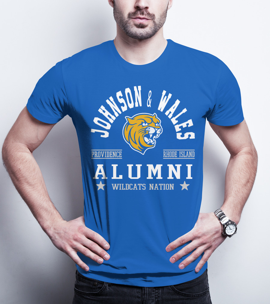 Johnson And Wales Wildcats Alumni Providence Rhode Island Nation T-Shirt