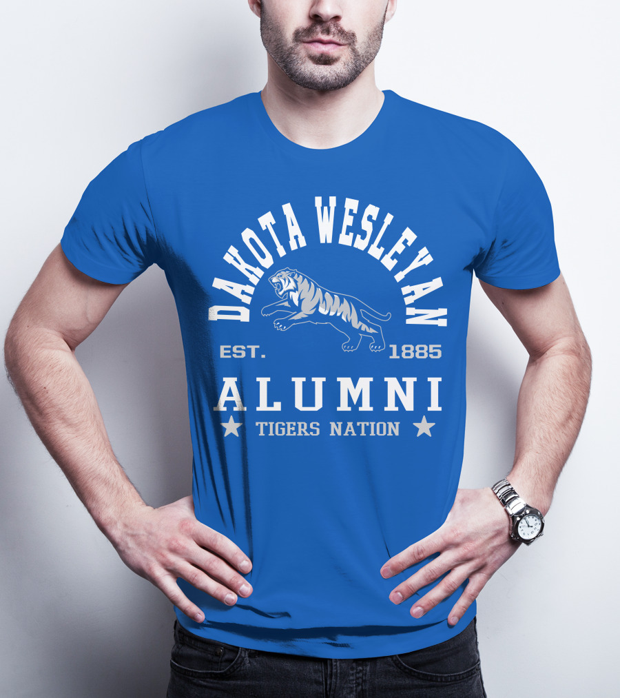 Dakota Wesleyan University Alumni Tigers Nation Est. 1885 T-Shirt