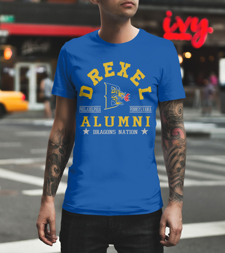 Drexel Alumni Dragons Nation Philadelphia Pennsylvania T-Shirt