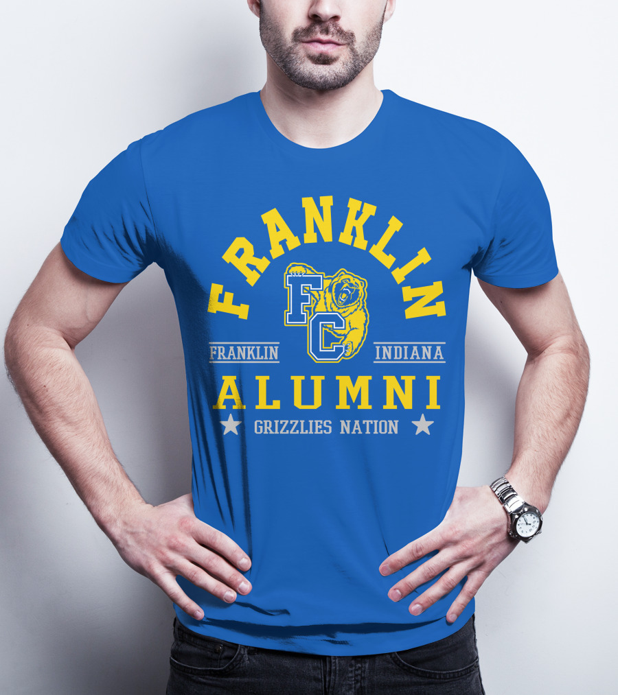 Franklin College Alumni Franklin Indiana Grizzlies Nation Fc T-Shirt