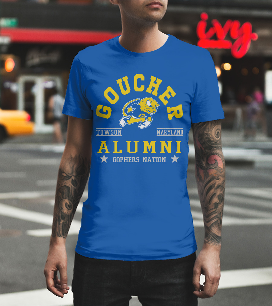 Goucher College Towson Maryland Alumni Gophers Nation T-Shirt