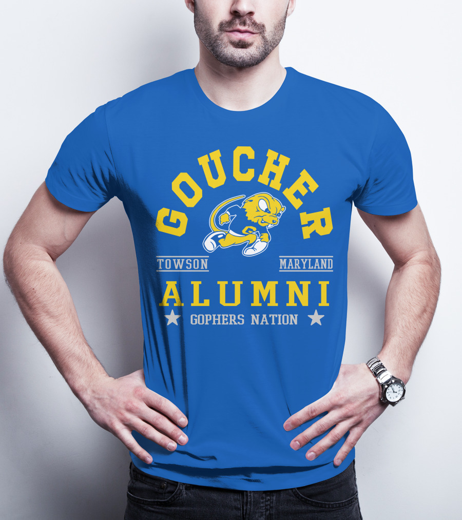 Goucher College Towson Maryland Alumni Gophers Nation T-Shirt