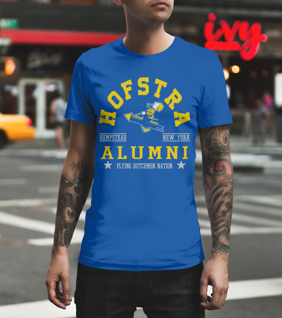 Hofstra Alumni Hempstead New York Flying Dutchmen Nation T-Shirt