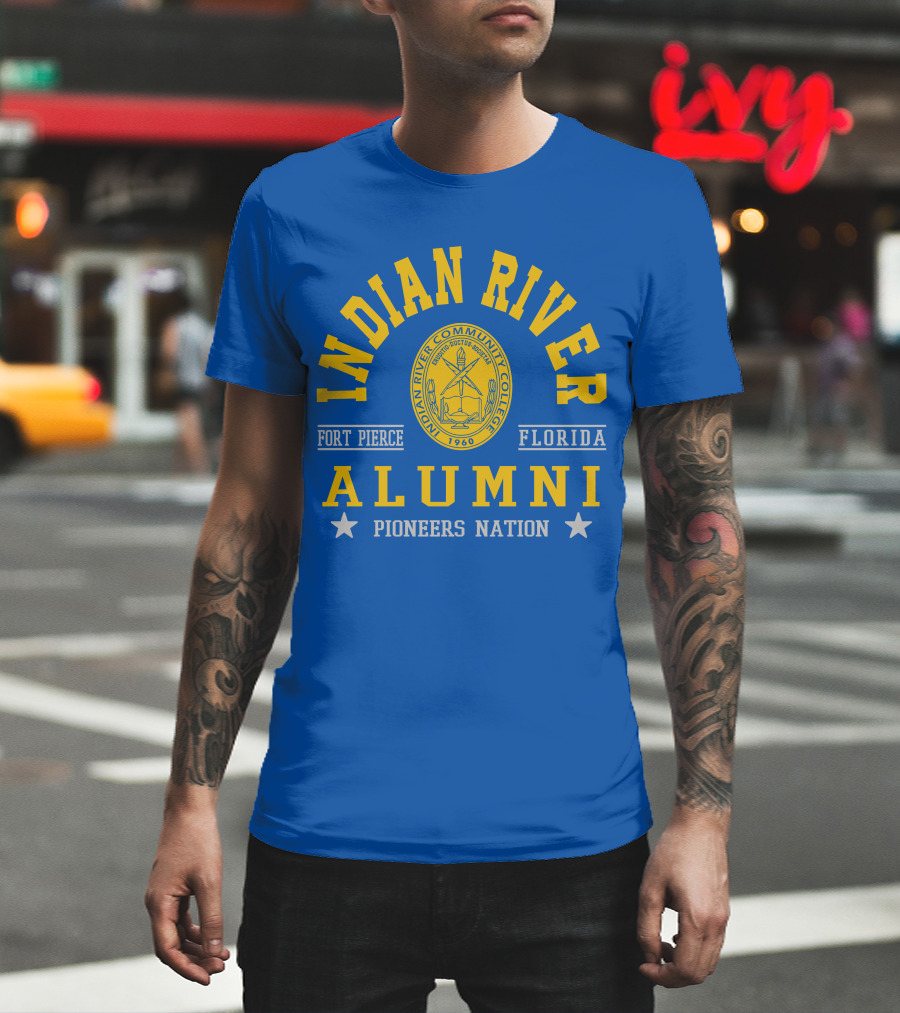 Indian River Community College Fort Pierce Florida Alumni Pioneers Nation 1960 T-Shirt
