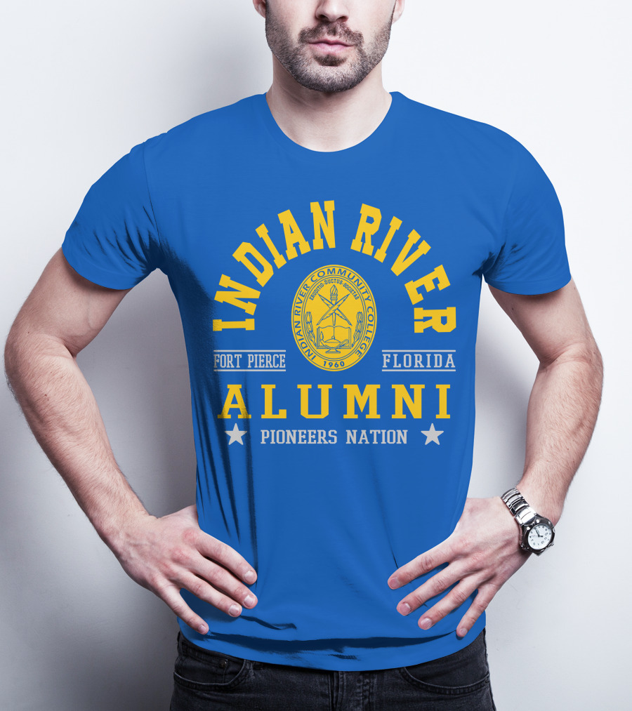 Indian River Community College Fort Pierce Florida Alumni Pioneers Nation 1960 T-Shirt