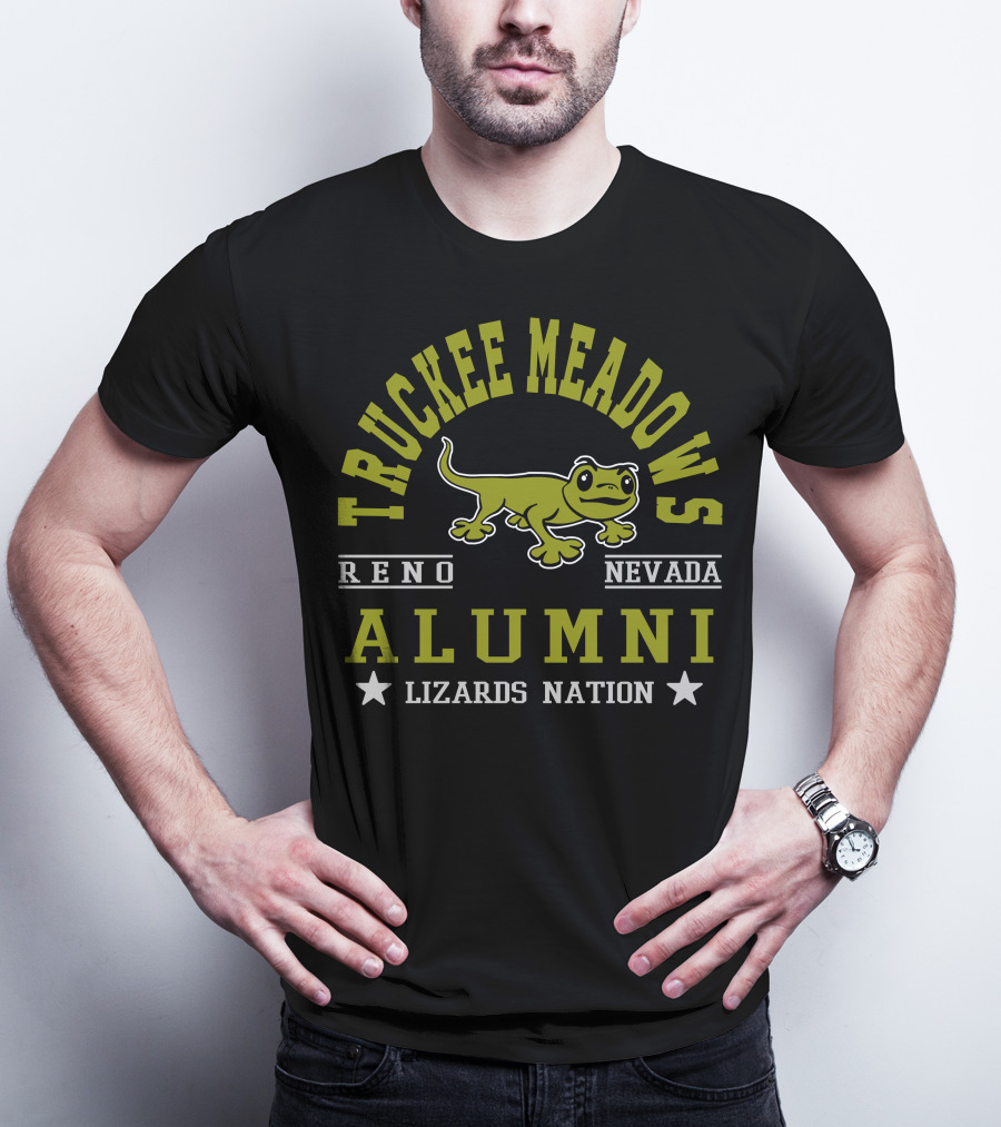 Truckee Meadows Reno Nevada Alumni Lizards Nation T-Shirt