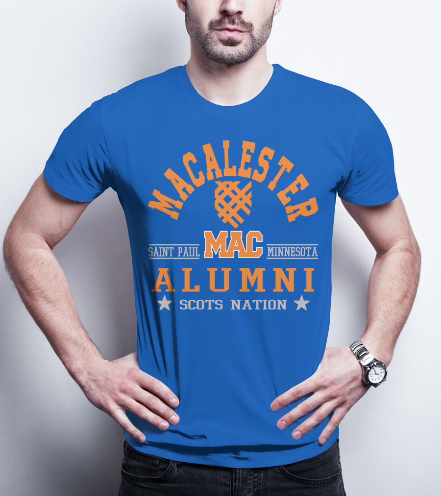 Macalester College Alumni Scots Nation Saint Paul Minnesota MAC T-Shirt