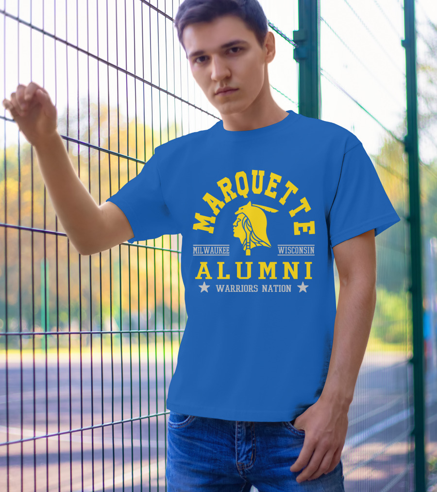 Marquette Alumni Warriors Nation Milwaukee Wisconsin T-Shirt
