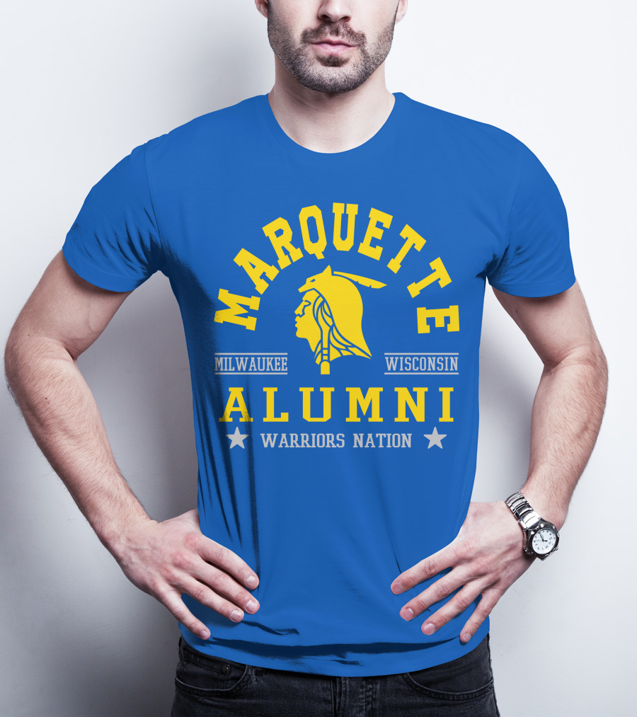 Marquette Alumni Warriors Nation Milwaukee Wisconsin T-Shirt